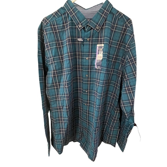 George | Shirts | George Classic Fit Ls Shirt Size 2xl 552ge Ls Stretch ...